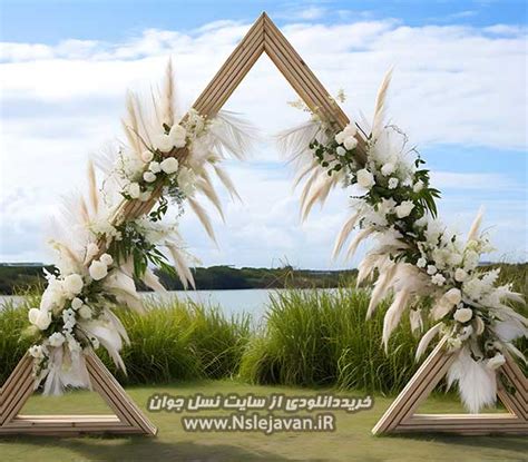 دانلود بک گراند باغ آتلیه و طاق گل آرایی عکاسی سایت نسل جوان