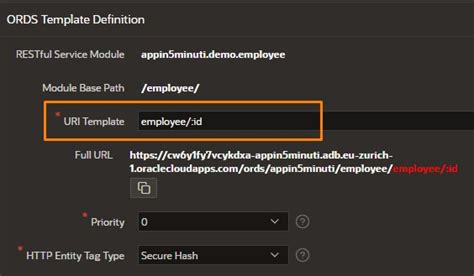 Come Creare Un Servizio Rest In Oracle Apex