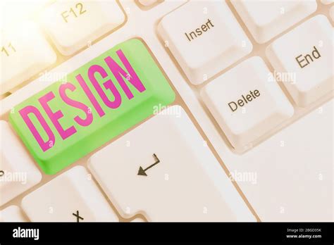 Writing Note Showing Design Business Concept For Plan Drawing Produced To Show Look Function Or