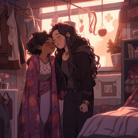 A Portas Fechadas Revelando As Complexidades Do Quarto De Um Casal De L Sbicas Antagonistas