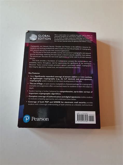 Biblio Cryptography And Network Security Principles And Practice Global Edition By William