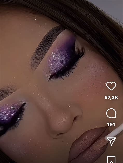Pin By Andrea On Makeup Vibes Purple Eye Makeup Purple Makeup
