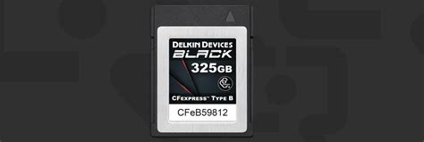Delkin Devices Cfe Type B 325gb Black 189 Reg 399 Canon Rumors