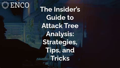 The Insiders Guide To Attack Tree Analysis Strategies Tricks