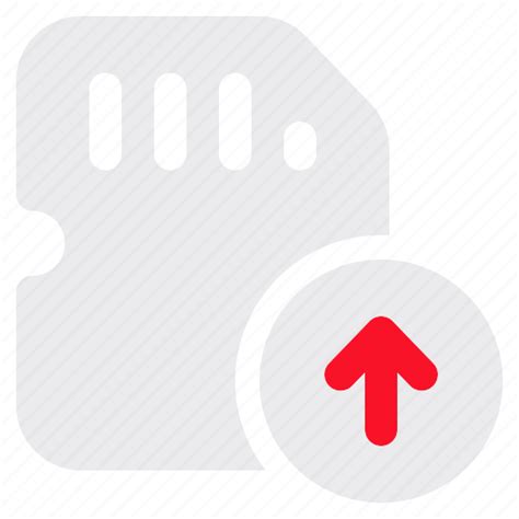 Sd Card Upload Adapter Micro Hardware Icon Download On Iconfinder