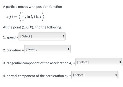 Solved A Particle Moves With Position Function Chegg