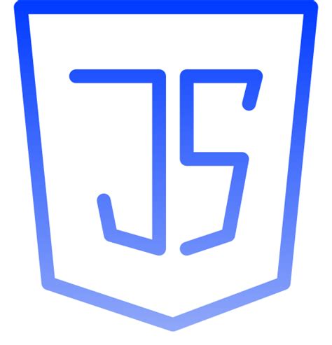 Javascript Generic Gradient Outline Icon