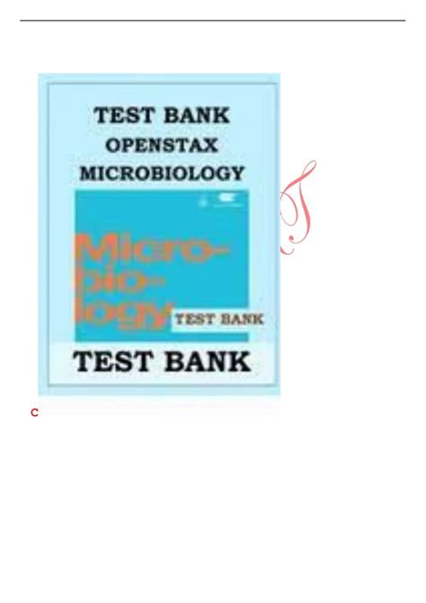 Openstax Microbiology Test Bank Openstax Microbiology Covers All Chapters 1 26 Of The Book