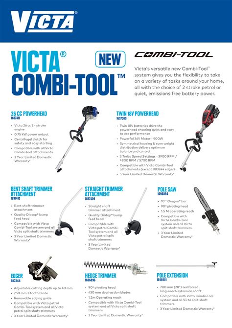 Victa Bent Shaft Trimmer Attachment 1697410 Bw Machinery
