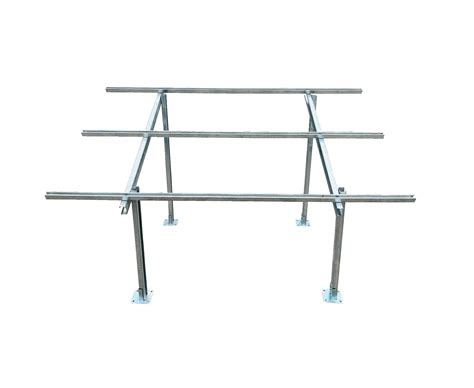 High Rise Pre Gi 2 Solar Panel Mounting Structure