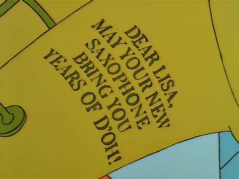 Lisas 2nd Saxophone Simpsons Wiki Fandom