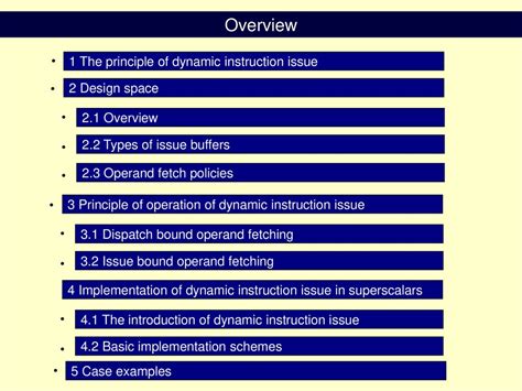 7 Microarchitecture Of Superscalars 5 Dynamic Instruction Issue