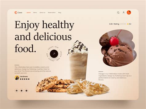 Dessert Website Design By Jai Sawle On Dribbble