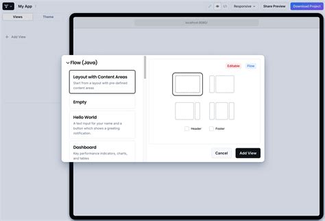 How To Create Custom Views With Visual View Builder Vaadin