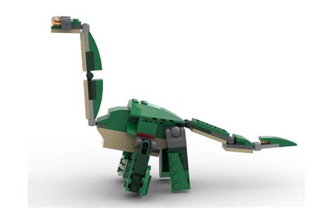 Lego Moc Brachiosaurus By Aresbuilds Rebrickable Build With Lego
