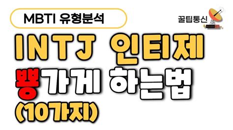 Intj 인티제에게 사랑받는법 10가지 Youtube