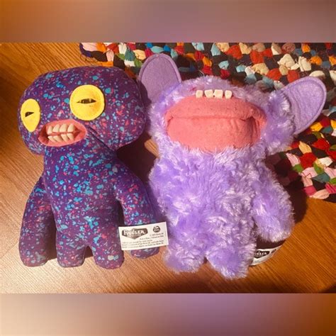 Fuggler Toys Pair Of Fugglers Purple Funny Ugly Monsters Poshmark