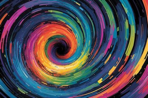 Premium Photo Abstract Data Vortex