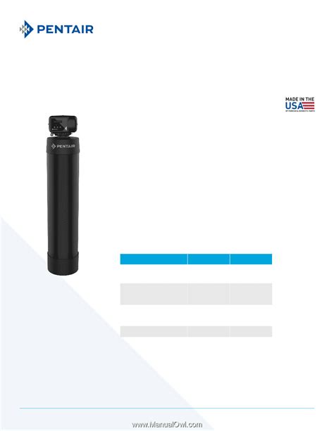 Pentair Whole House Iron And Hydrogen Sulfide Removal System With Air