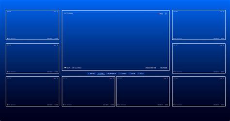 Premium Vector Cctv Camera User Interface Surveillance 007