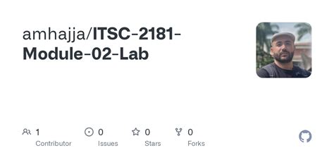 Github Amhajjaitsc 2181 Module 02 Lab