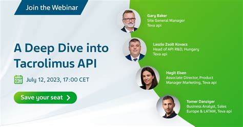 vishal bhargava on linkedin webinar a deep dive into tacrolimus api