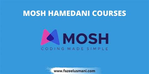 Mosh Hamedani Courses Free Download 2025