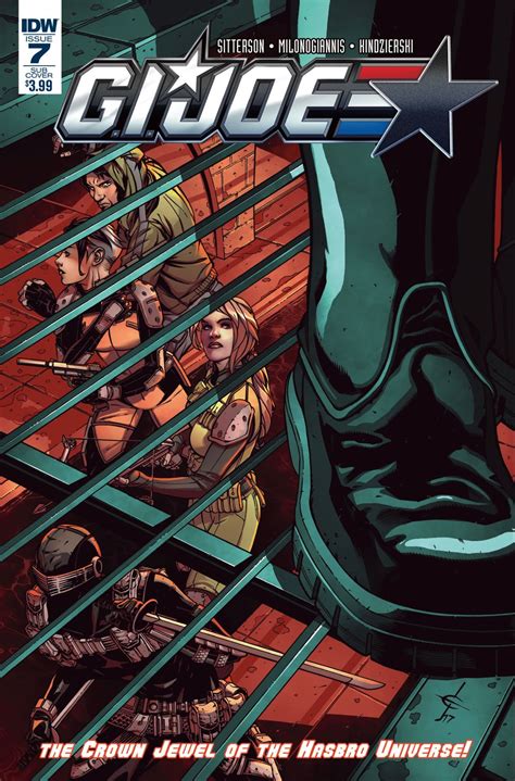 Gi Joe 7 Subscription Cover B Fresh Comics