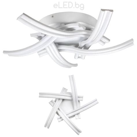 Купи 60w Led плафон Tulio 3000К Бял Метал с високо качество от Eled Bg само за 349 00 лв без