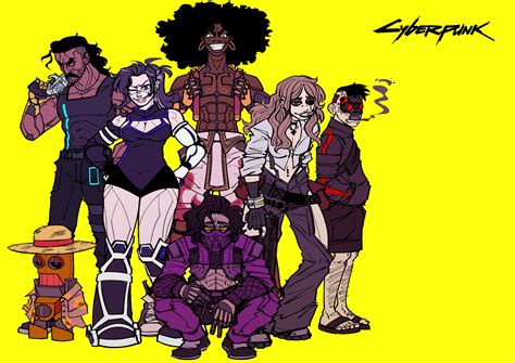 Me And My Chooms First Cyberpunk Red Gang Ever Made Some Art For It