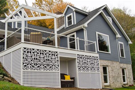 How To Install Lattice Under A Deck The Money Pit