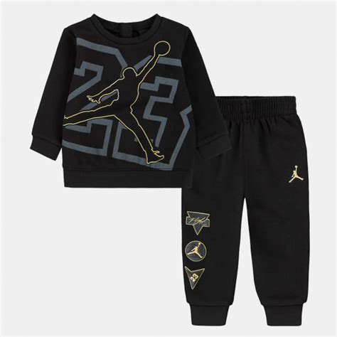 Jordan Jdb See Me Shine Crew Set Black 65d547 023