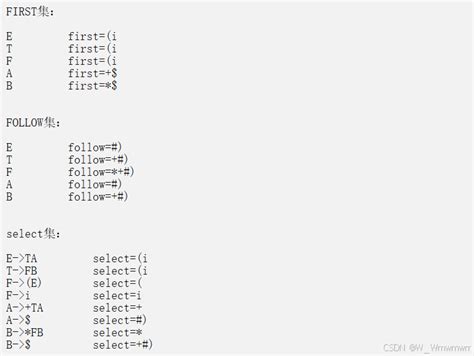 编译原理实验二：ll（1）分析法（附cc完整代码）ll1分析法 Csdn博客