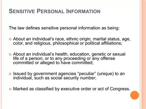 Data Privacy Act In The Philippines Pptx