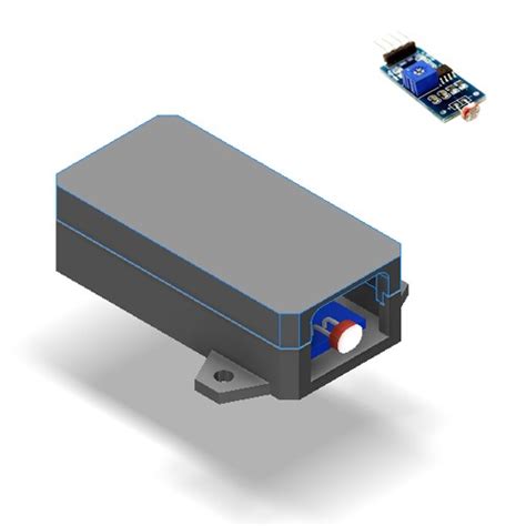 Jual Case Modul Ldr Sensor Cahaya Analog Dan Digital 4 Pin Shopee