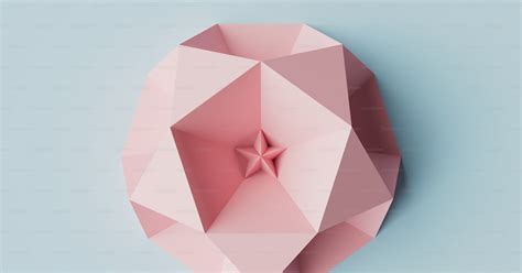 위에 별이 있는 분홍색 물체 사진 Unsplash의 3d 이미지