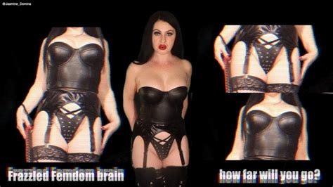 Frazzled Femdom Brain How Far Will You Go For Me Jasminedomina Clips4sale