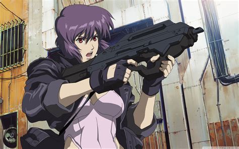 Ghost In The Shell Motoko Kusanagi Ultra HD Desktop Background Wallpaper For