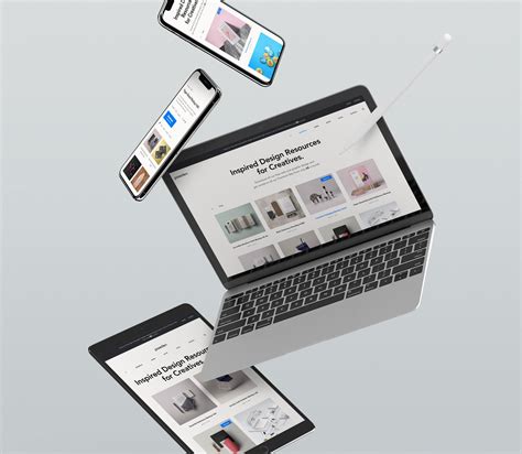 Gravity Psd Devices Ui Mockup Set V2 Pixeden Club