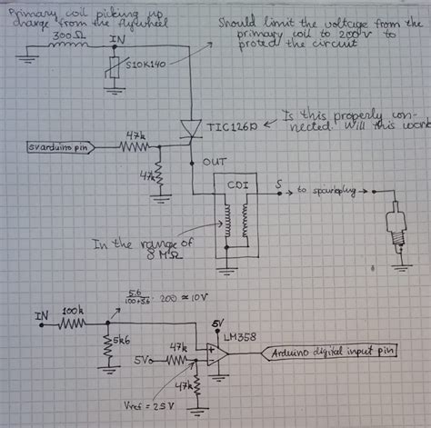 Operational Amplifier How To Interrupt High Voltage Spikes