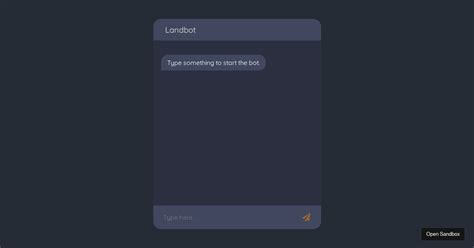 Landbot Vue Example Codesandbox Landbot Vue Example Codesandbox