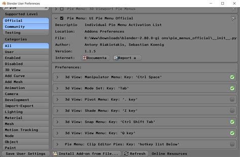 Pie Menu On Snapping Blender Development Discussion Blender Artists Community