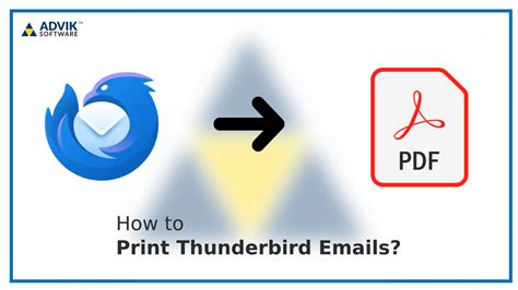 How To Print Thunderbird Emails With Attachments