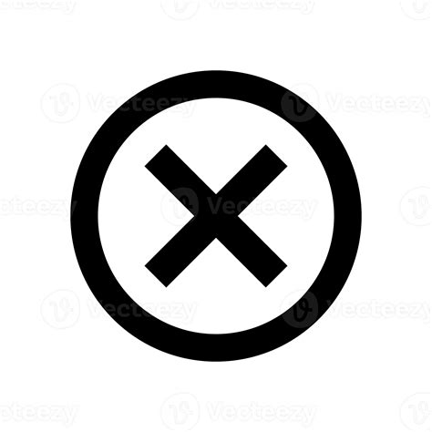 Wrong Mark Icon Wrong Mark For Right Or Wrong Decision Isolated