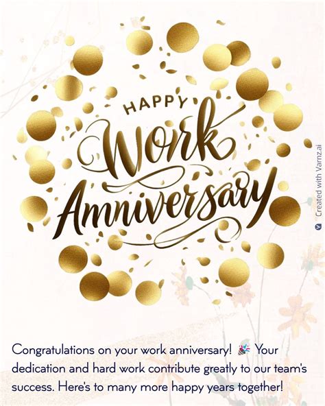Happy 5th Work Anniversary Images