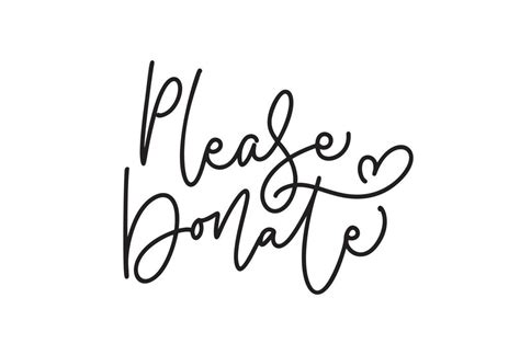 Please Donate Vector Art Icons And Graphics For Free Download