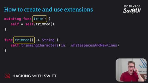 How To Create And Use Extensions Swift For Complete Beginners Youtube
