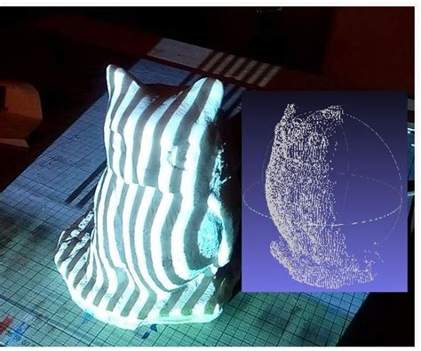 Diy 3d Scanner Based On Structured Light And Stereo Vision In Python Language 6 Steps With