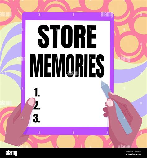 Writing Displaying Text Store Memories Business Overview A Process Of