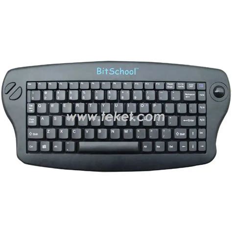 Wireless Mini Multimedia Trackball Keyboard